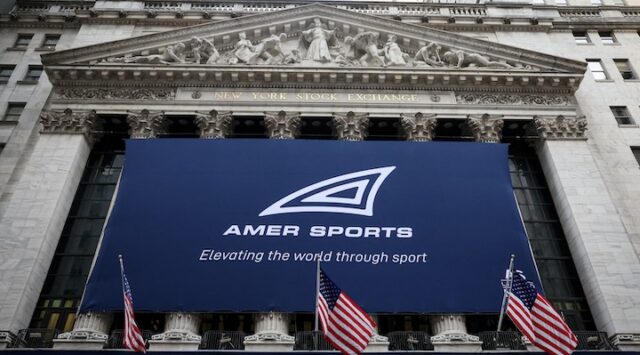 Brokers' positive analyses on Amer Sports trigger stock price growth - Inside Retail US